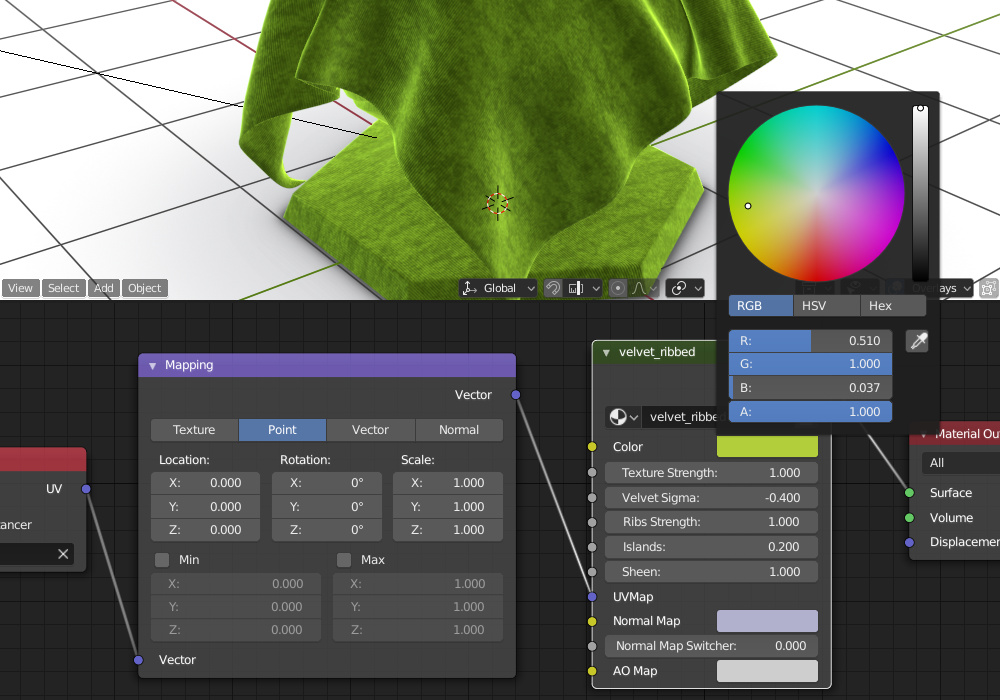 Verge3D for Blender增强材质包 | Verge3D中国