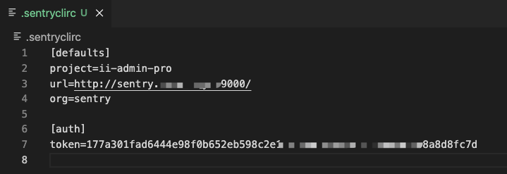 sentry - sourceMap | 飞翔的蜗