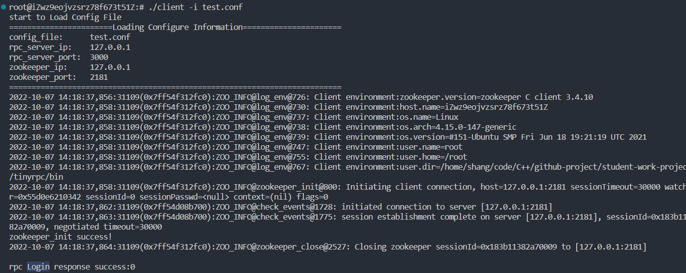 GitHub - Shangyizhou/tinyrpc: C++实现的小型rpc框架，帮助构建分布式rpc服务