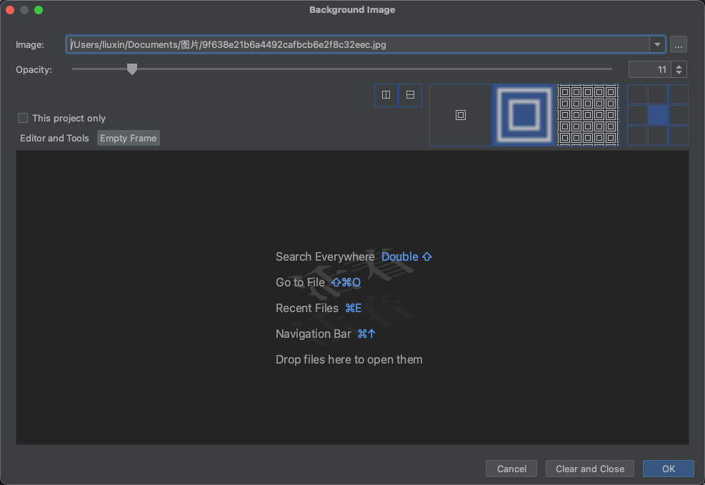IntelliJ IDEA设置背景图-阿里云开发者社区