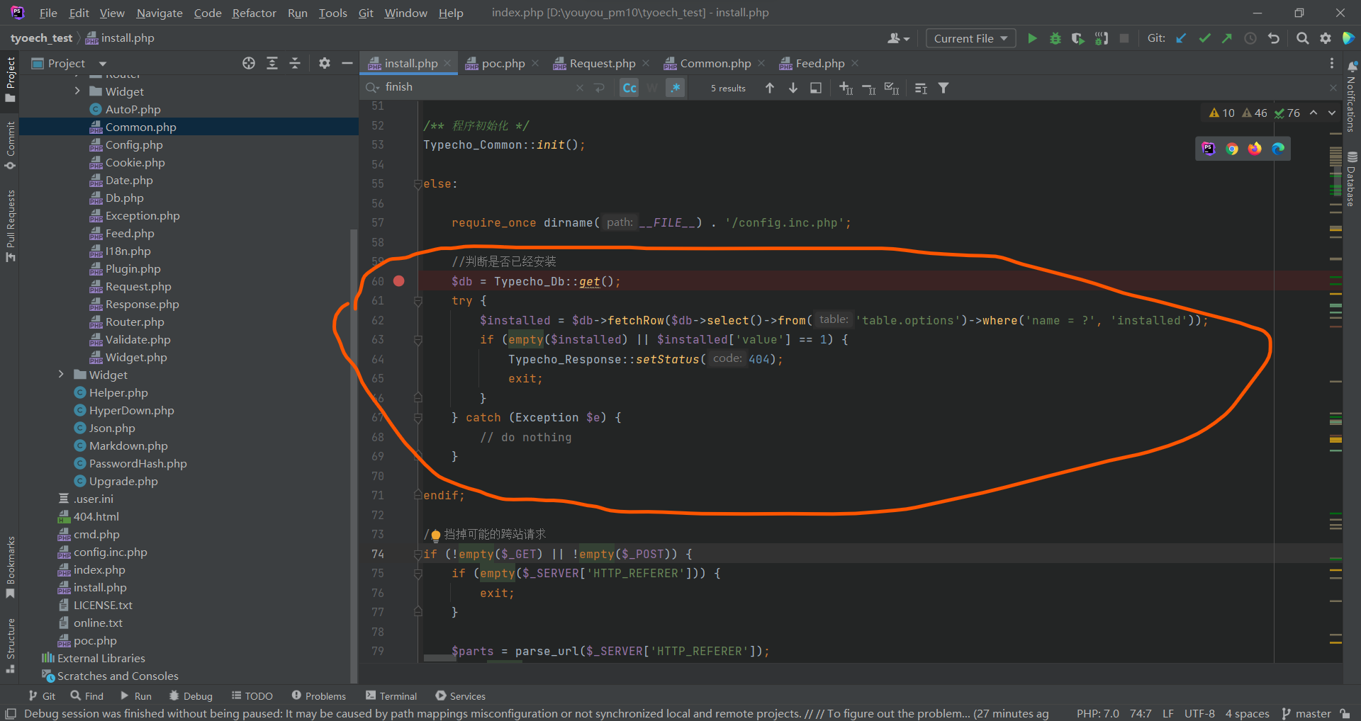 the typecho1.1/17.10.30 has a Remote Code Execute Vulnerability · Issue #1523 · typecho/typecho ...